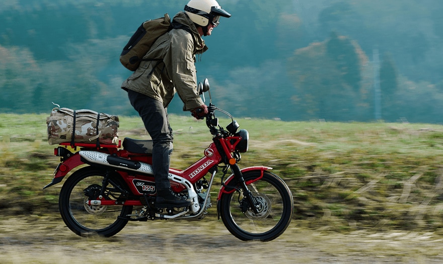 "HONDA CT125 HUNTER CUB" ใช้ชีวิตได้อย่างอิสระทั้งในสไตล์ "OUTDOOR ADVENT